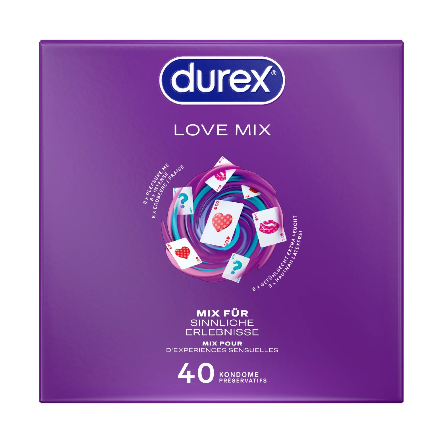 Durex Love Mix 40 stuks| Postcondooms.nl