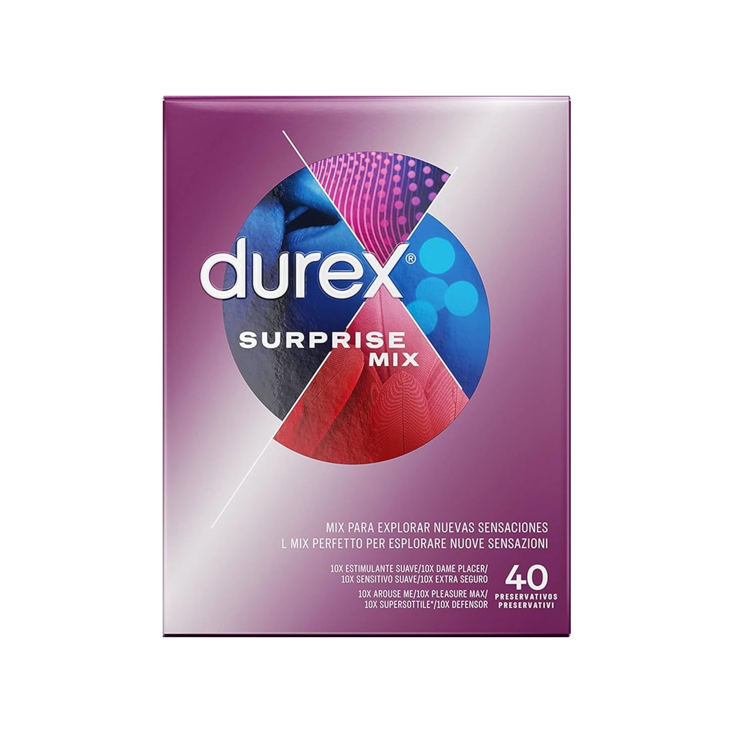 Durex Surprise Mix 40 stuks | Postcondooms.nl