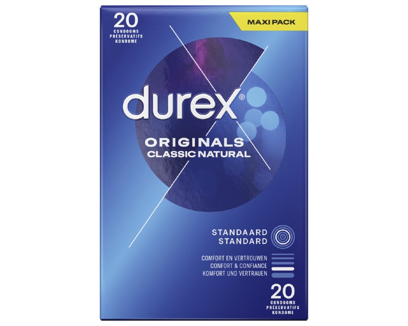 Durex Classic Natural 20 stuks | Postcondooms.nl