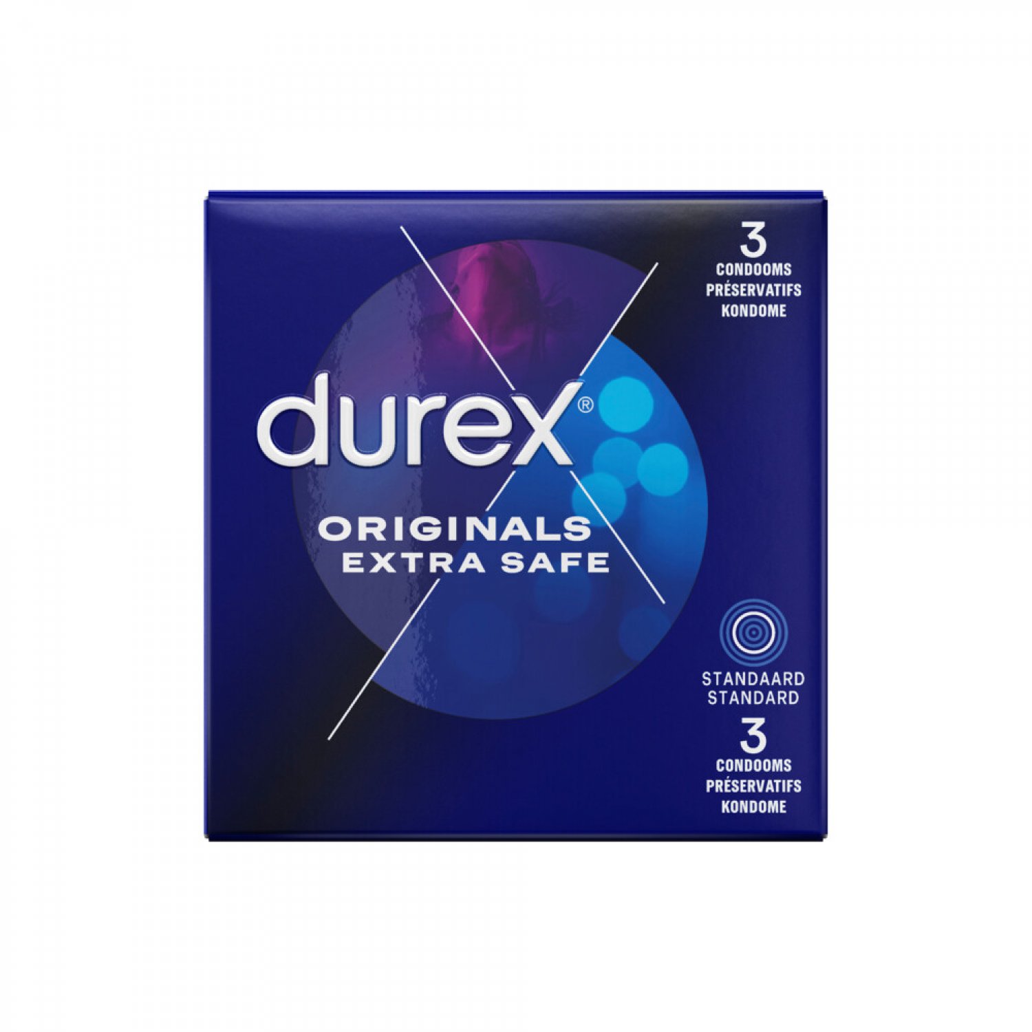 Tray van 6 Durex Extra Safe 3 packs NL | Postcondooms.nl