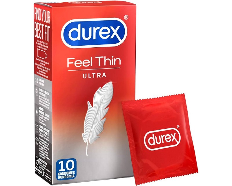 Durex Feel Thin Ultra 10 stuks | Postcondooms.nl