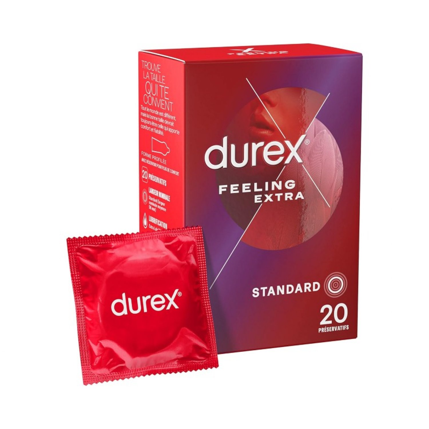 Durex Feeling Extra 20 stuks | Postcondooms.nl