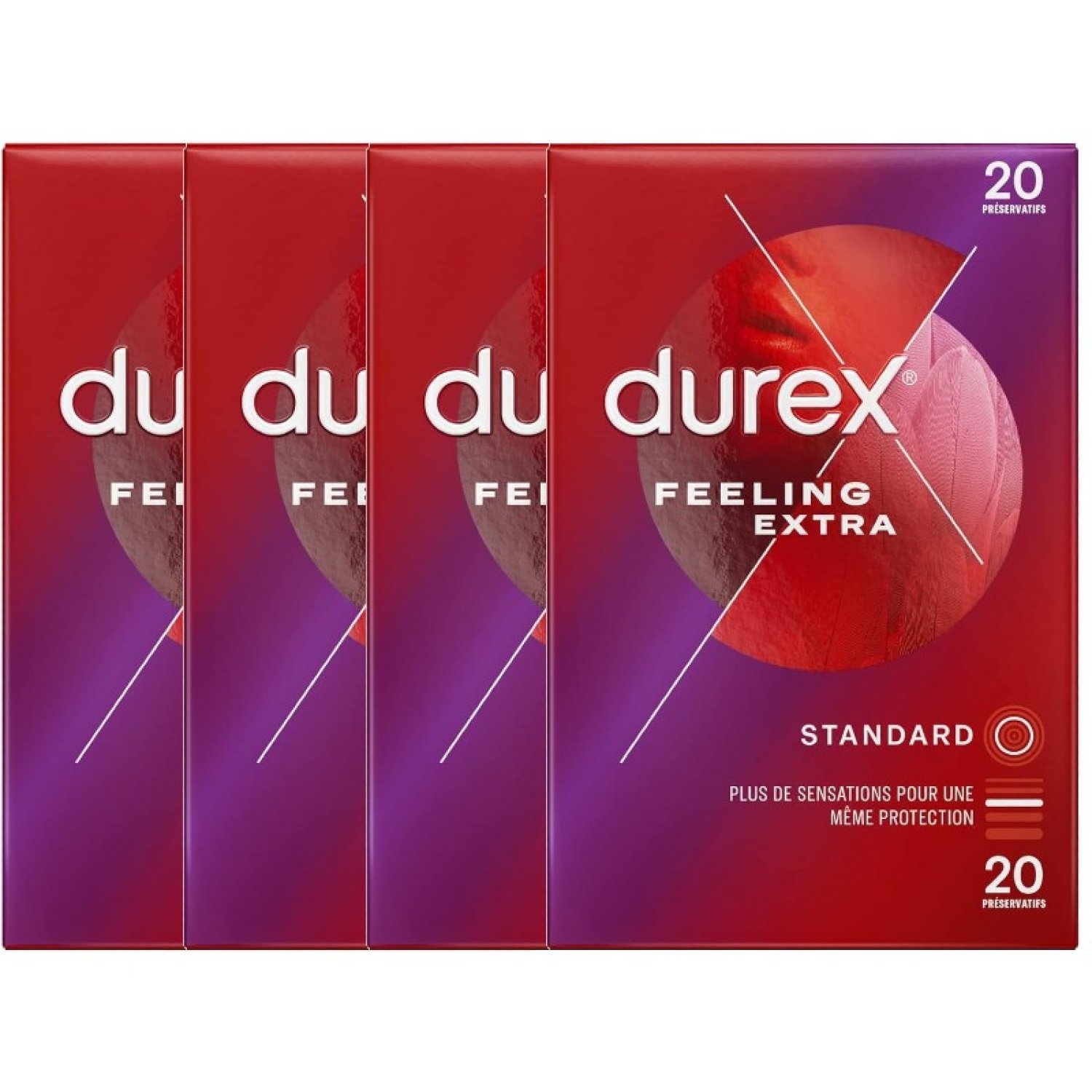 Durex Feeling Extra 80 stuks | Postcondooms.nl