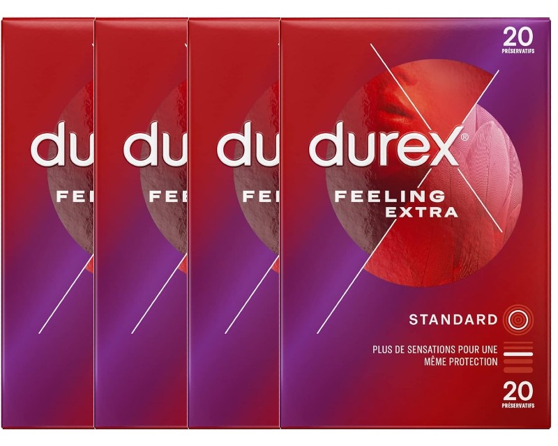 Durex Feeling Extra 80 stuks | Postcondooms.nl