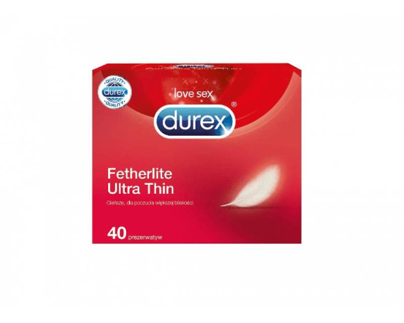 Durex Fetherlite Ultra Thin 40 stuks | Postcondooms.nl