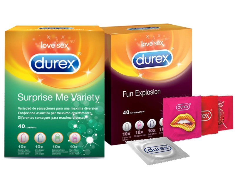 Durex Surprise Mix 40 stuks | Postcondooms.nl