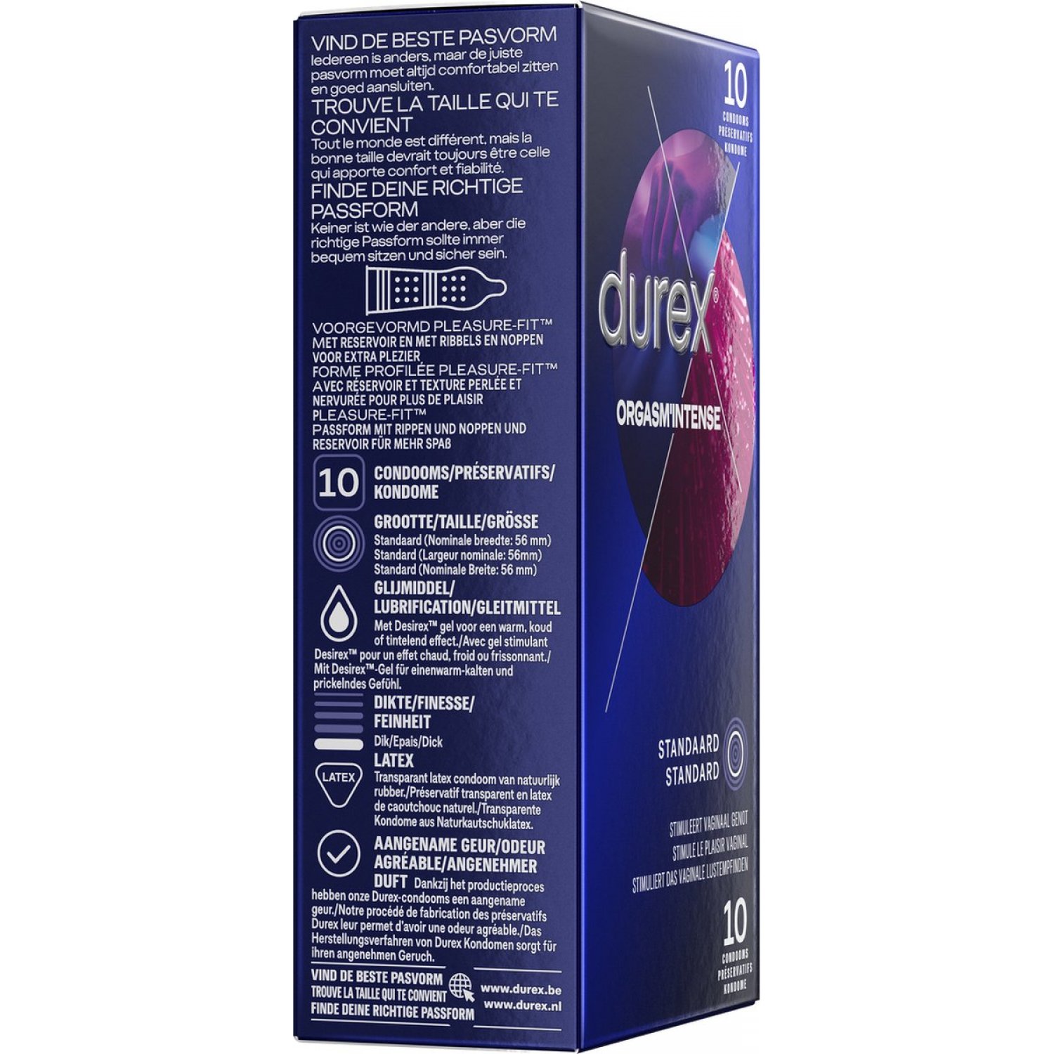 Durex Intense 20 stuks | Postcondooms.nl