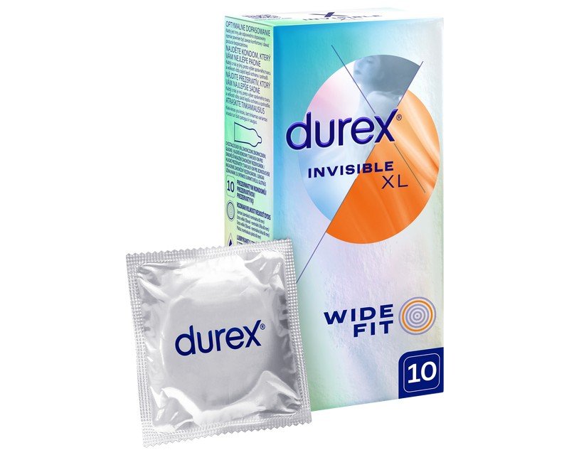 Durex Invisible XL 120 stuks | Postcondooms.nl