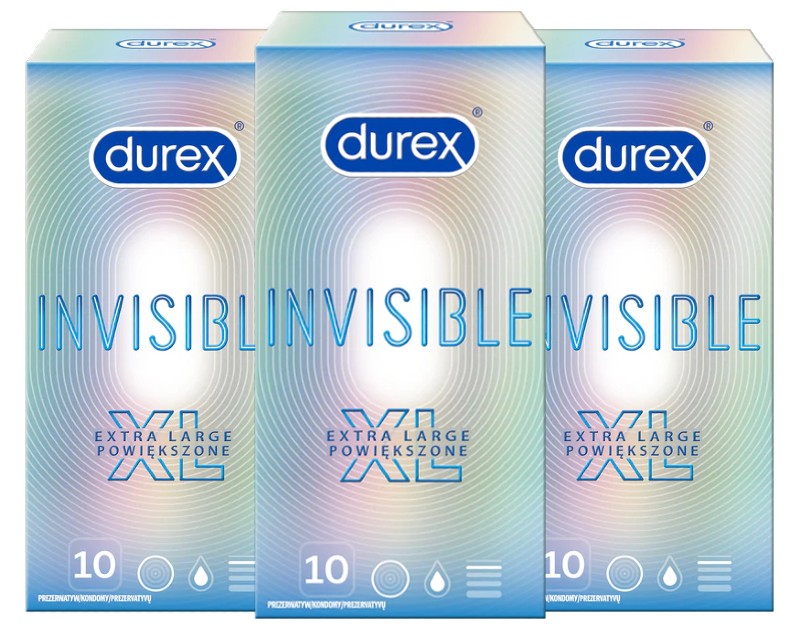 Durex Invisible XL 30 stuks | Postcondooms.nl