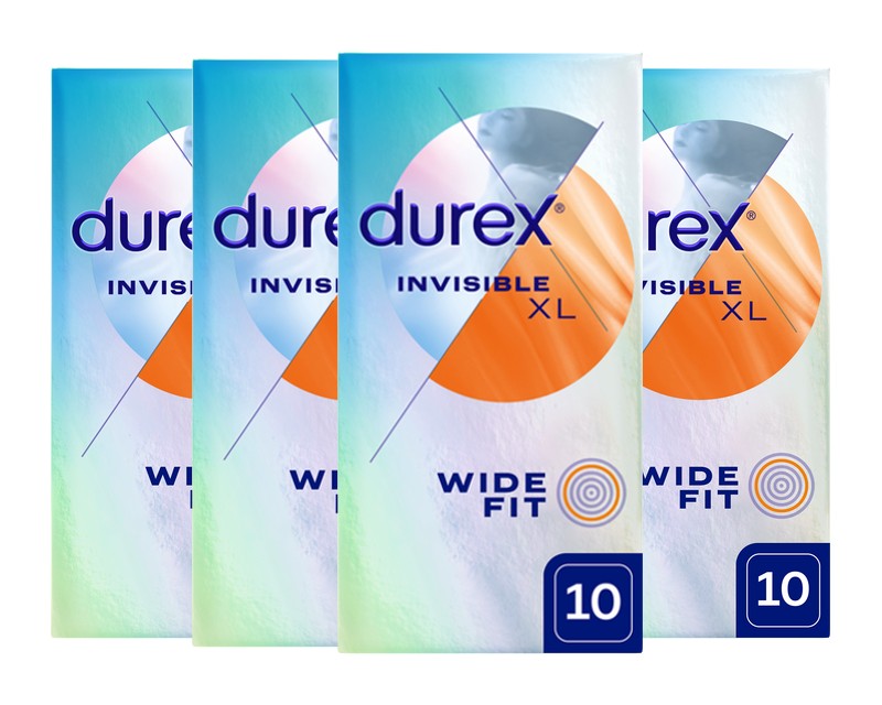 Durex Invisible XL 120 stuks | Postcondooms.nl