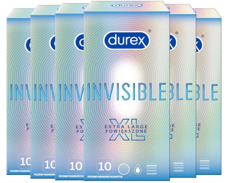Durex Invisible XL 60 stuks | Postcondooms.nl
