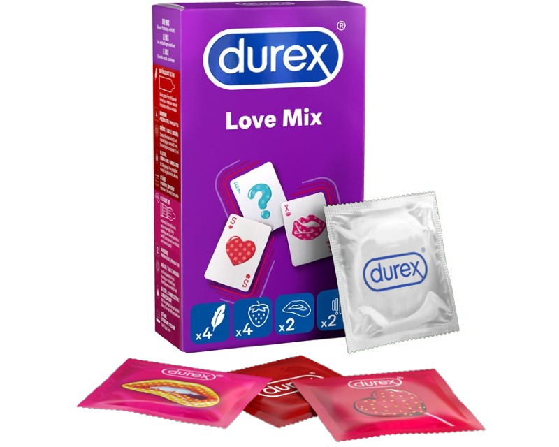 Durex Love Mix 12 stuks | Postcondooms.nl
