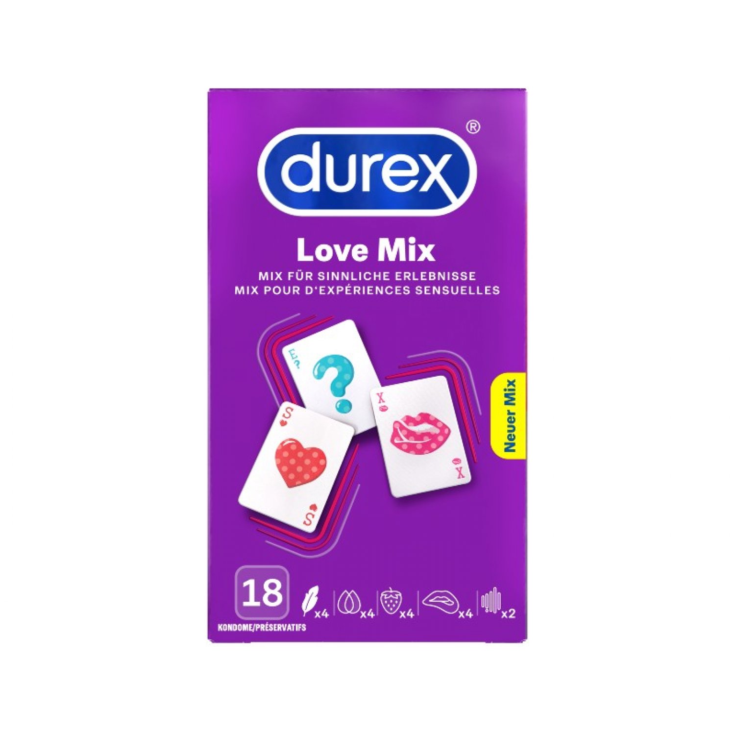 Durex Love Mix 18 stuks | Postcondooms.nl
