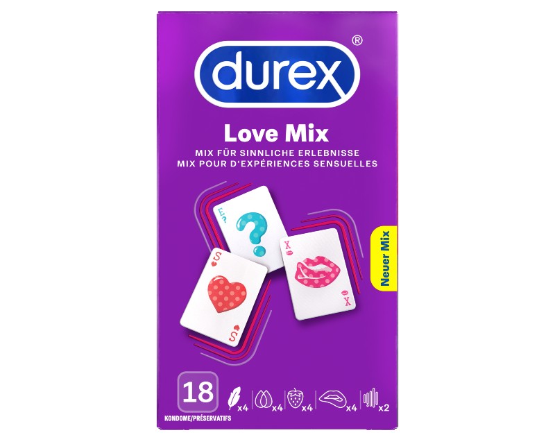 Durex Love Mix 18 stuks | Postcondooms.nl
