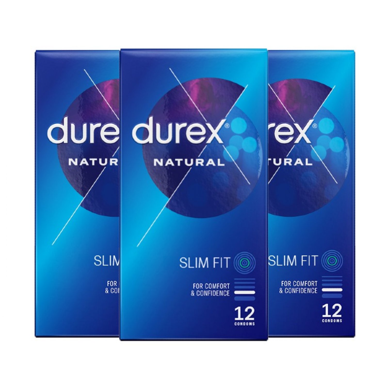 Durex Natural Slim Fit 36 stuks | Postcondooms.nl