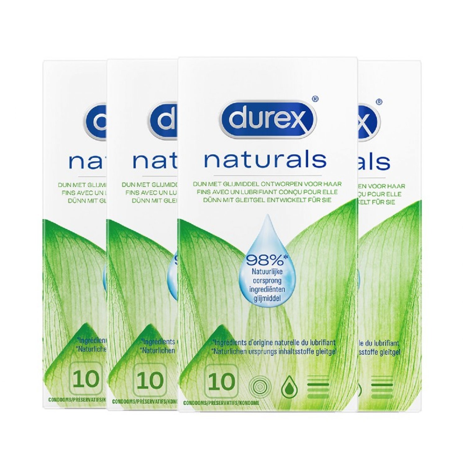 Durex Naturals 40 stuks | Postcondooms.nl