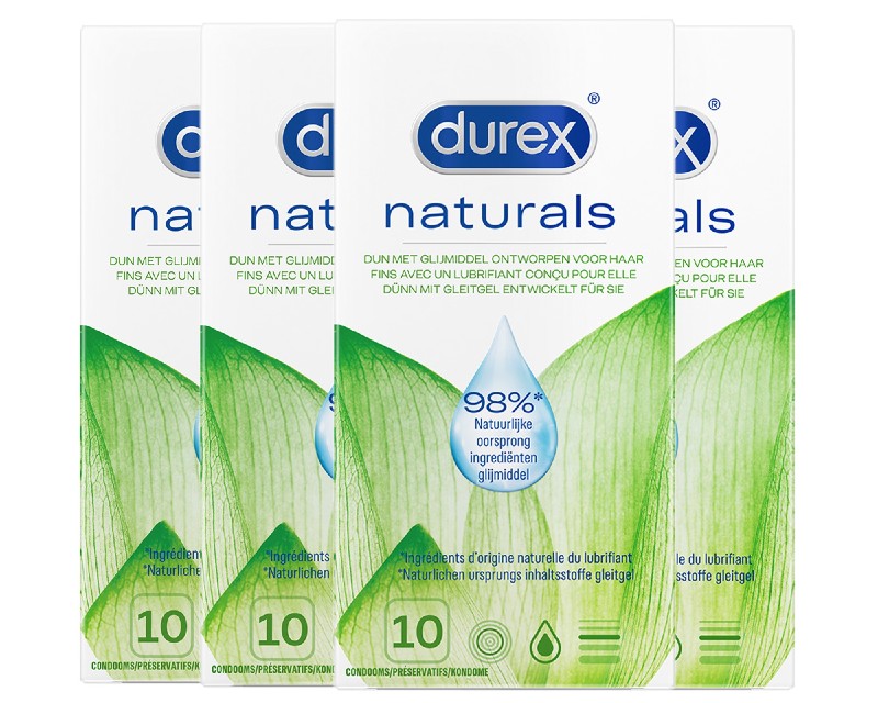 Durex Naturals 40 stuks | Postcondooms.nl