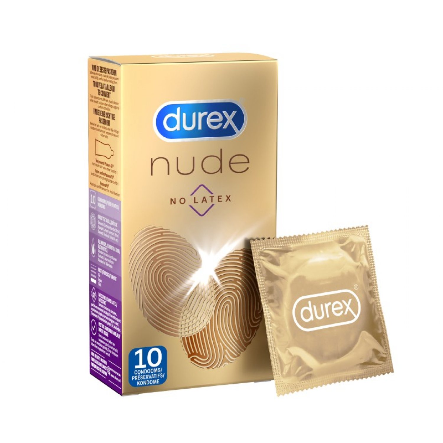 Durex Pleasure Me - Performa - Nude No Latex 30 stuks | Postcondooms.nl