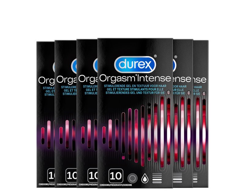 Durex Orgasm Intense 60 stuks | Postcondooms.nl