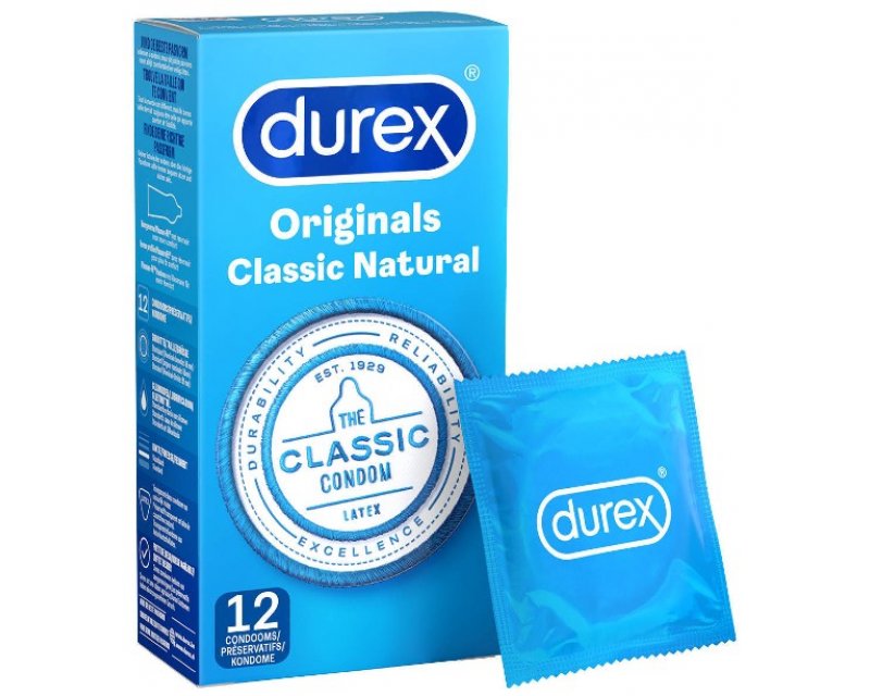Durex Classic Natural 12 stuks | Postcondooms.nl