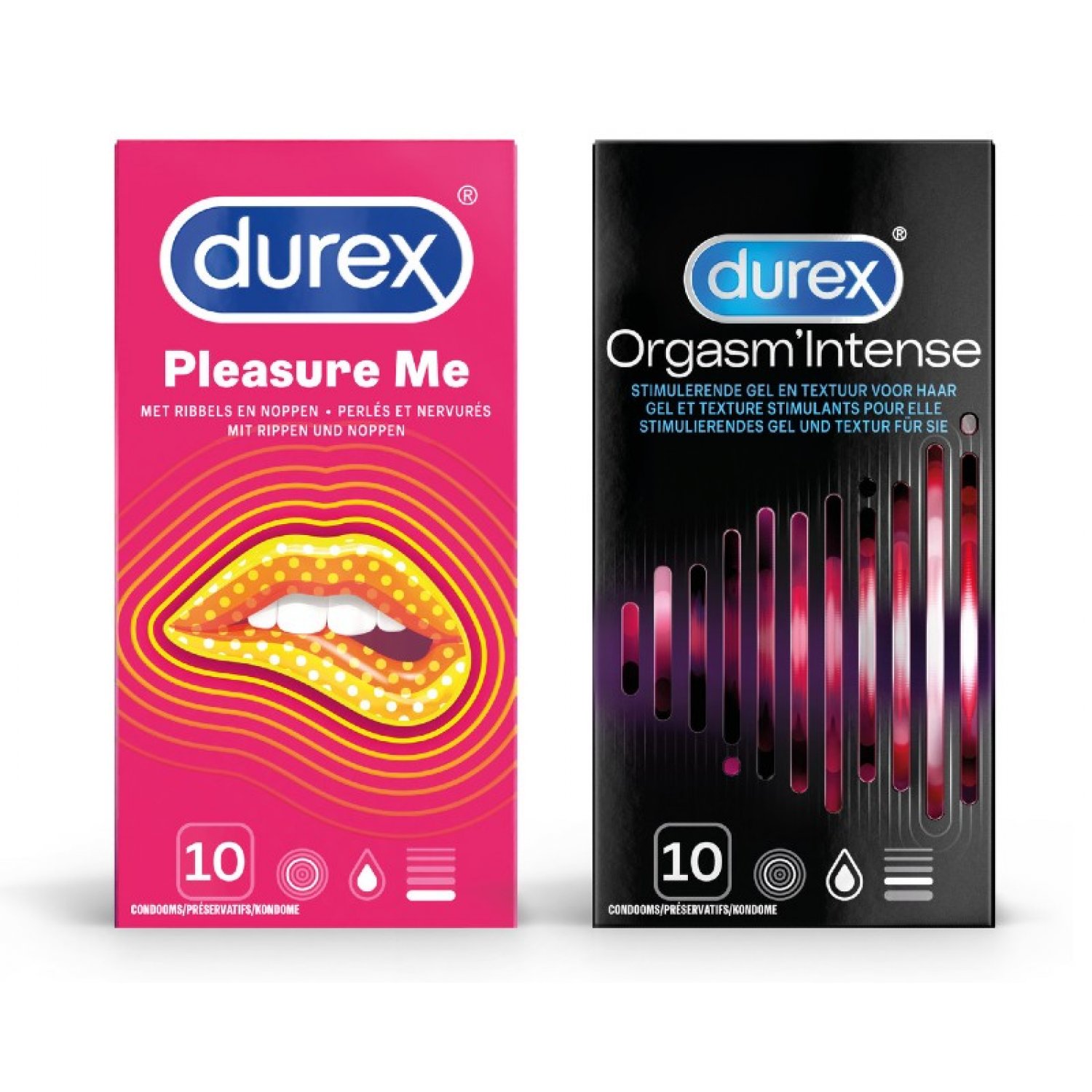 Durex Pleasure Me - Orgasm Intense 20 stuks | Postcondooms.nl