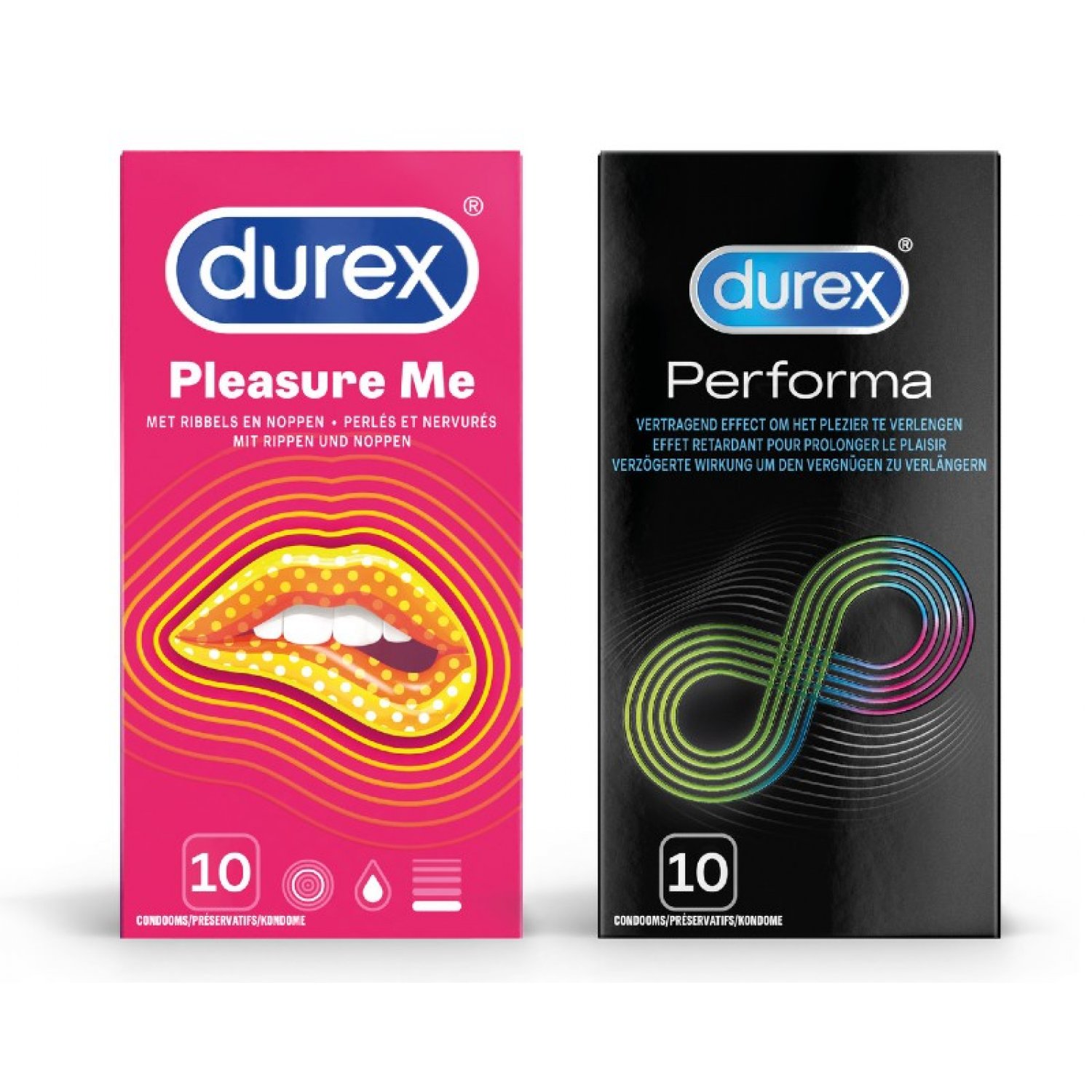 Durex Pleasure Me - Performa 20 stuks | Postcondooms.nl