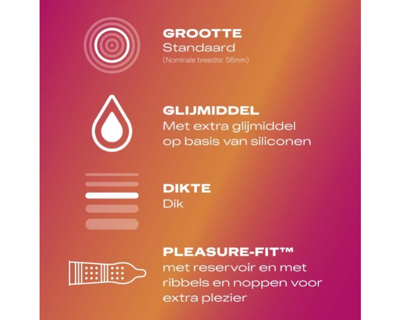 Durex Pleasure Me 40 Stuks | Postcondooms.nl