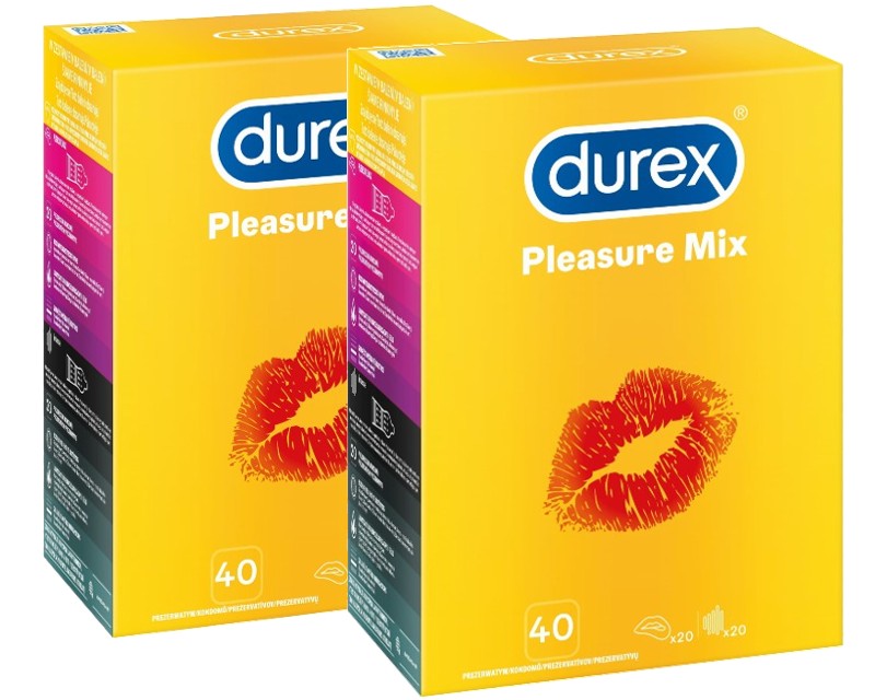 Durex Pleasure Mix 80 stuks | Postcondooms.nl