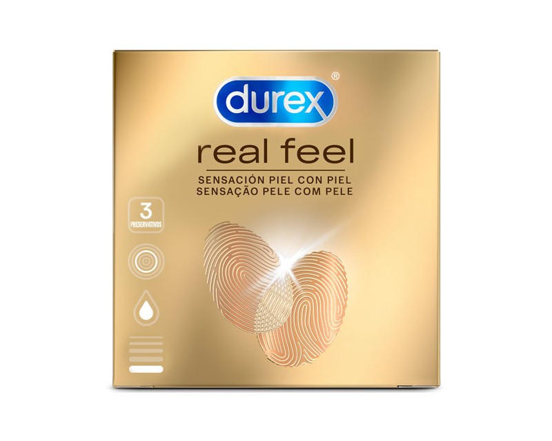 Durex Real Feel 3 pack EU | Postcondooms.nl