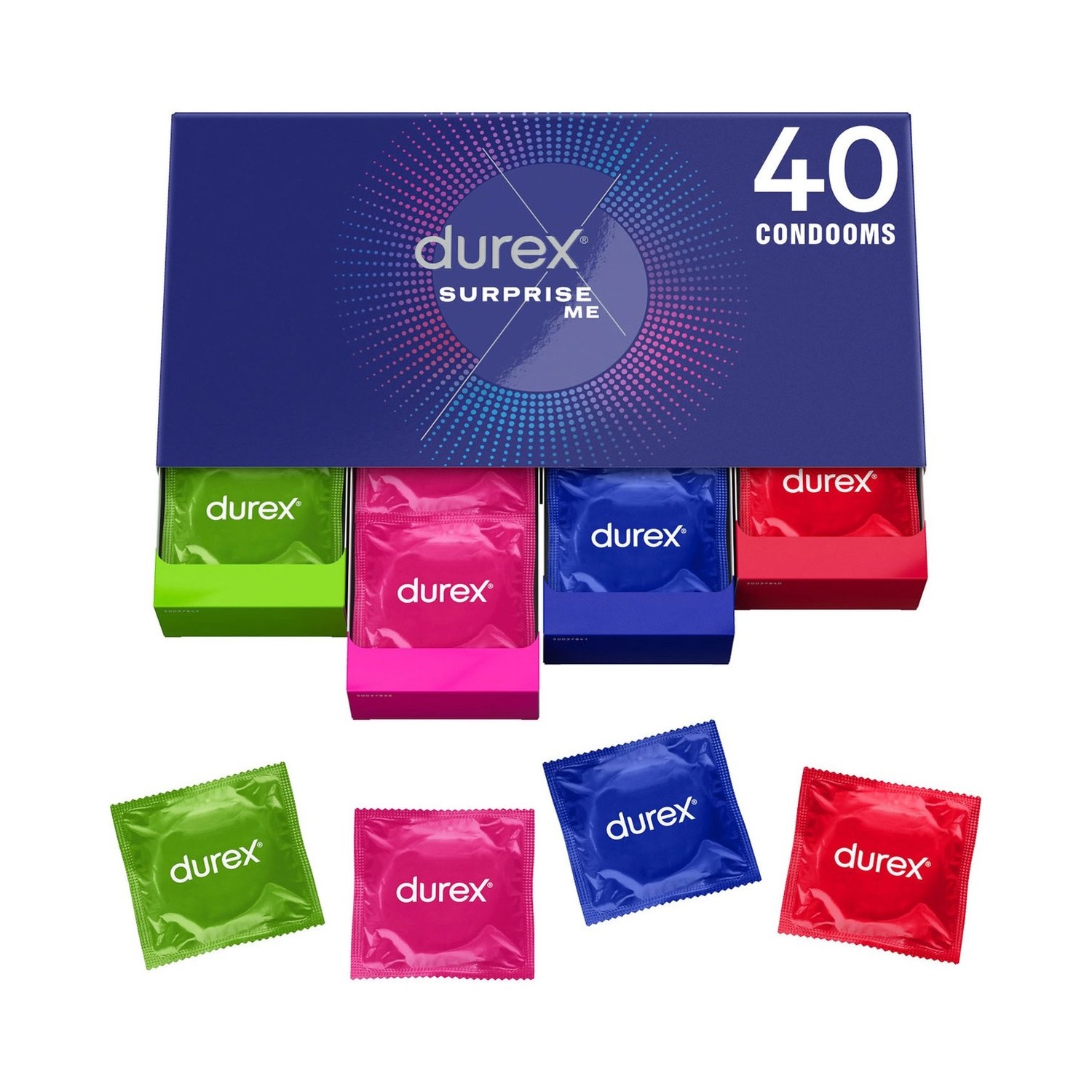 Durex Surprise Me 40 Box | Postcondooms.nl