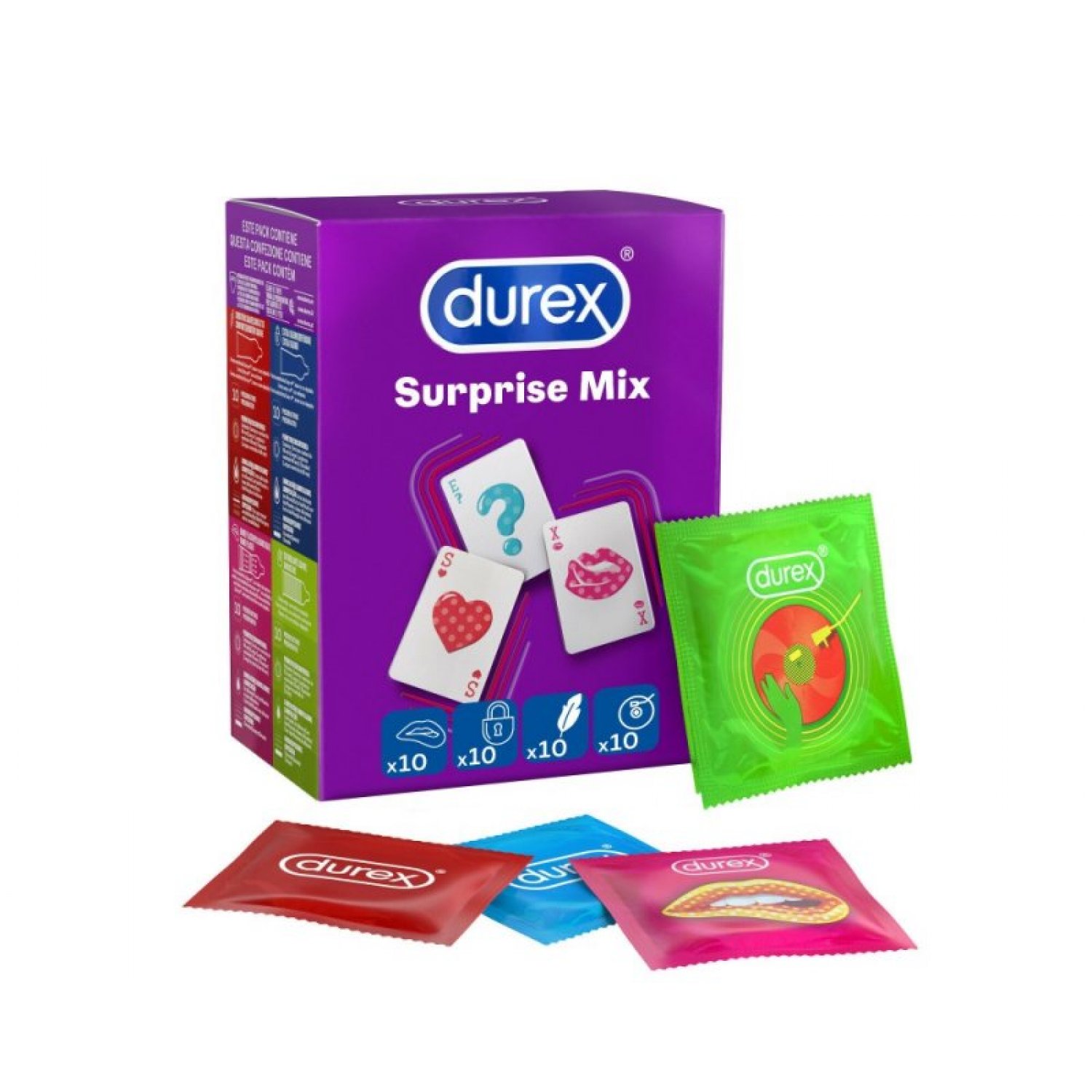 Durex Surprise Mix 40 stuks | Postcondooms.nl