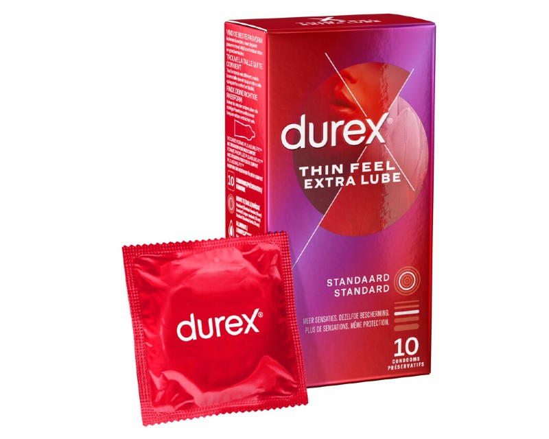 Durex Thin Feel Extra Lube 60 stuks | Postcondooms.nl
