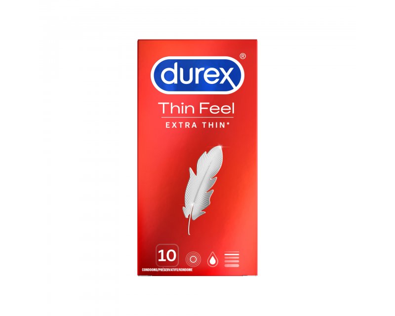 Durex Thin Feel Extra Thin 10 stuks | Postcondooms.nl