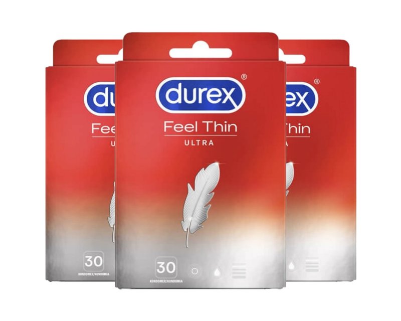 Durex Thin Feel Extra Thin 120 stuks | Postcondooms.nl