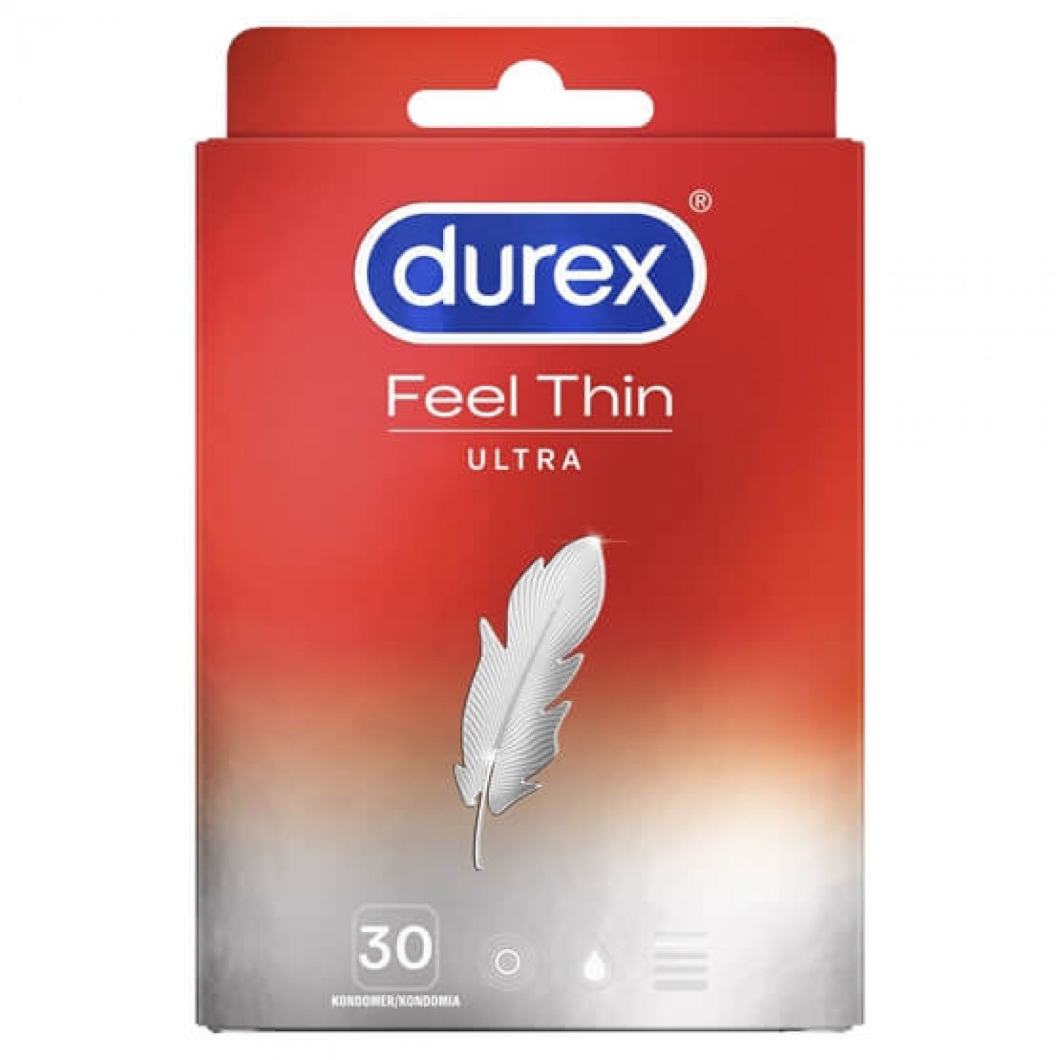 Durex Feel Thin Ultra 30 stuks | Postcondooms.nl