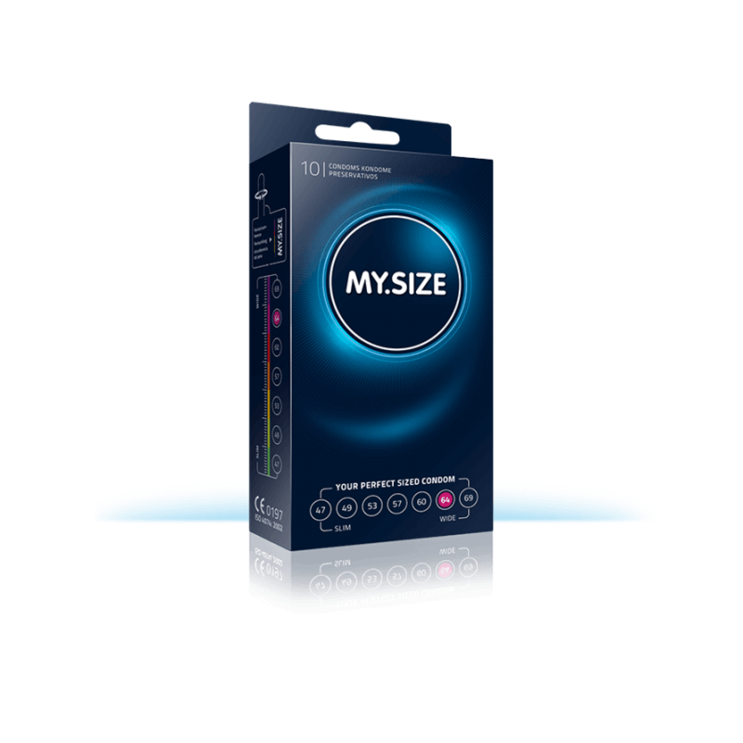 My Size 64 mm. - 10 stuks | Postcondooms.nl