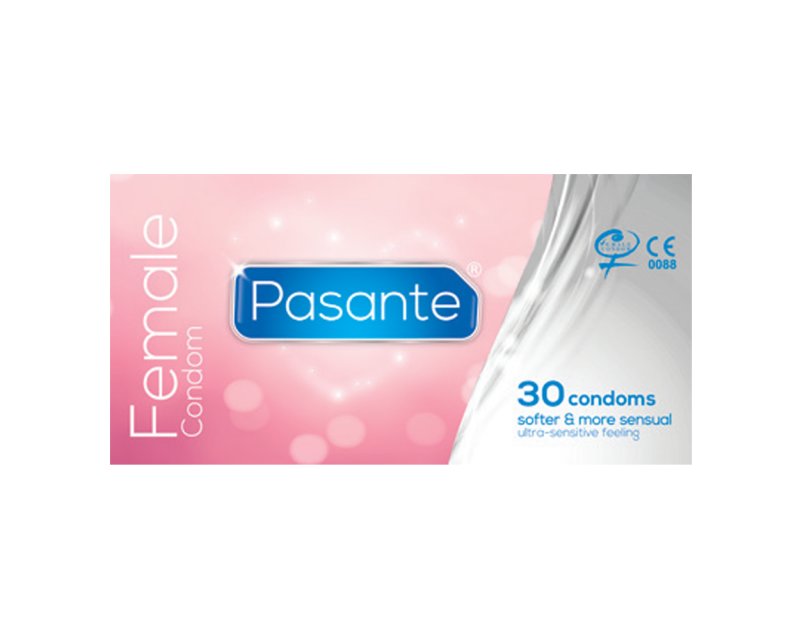 1 stuks Pasante Female Vrouwencondoom| Postcondooms.nl