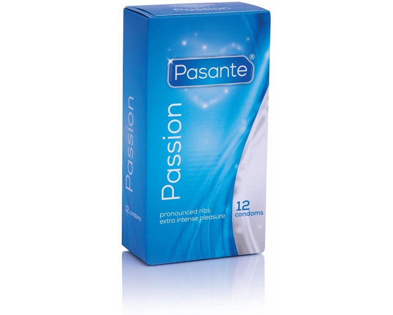 Pasante Ribbed 12 stuks | Postcondooms.nl
