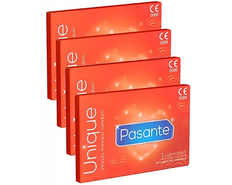 Pasante Unique 12 stuks | Postcondooms.nl