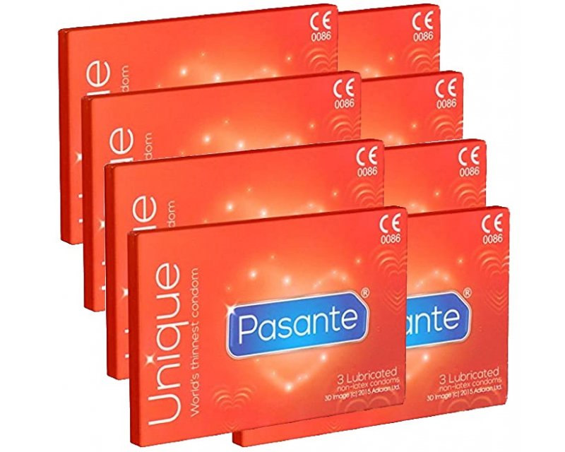 Pasante Unique 6 stuks | Postcondooms.nl