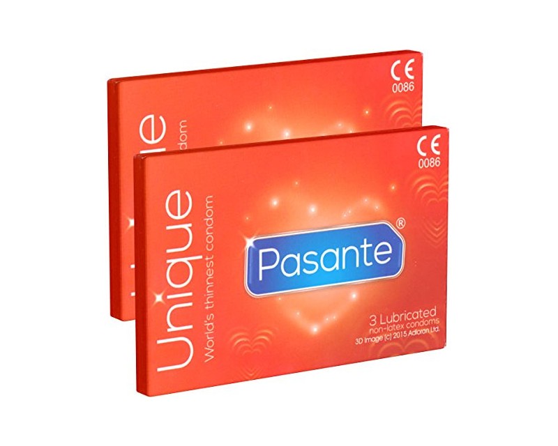 Pasante Unique 6 stuks | Postcondooms.nl