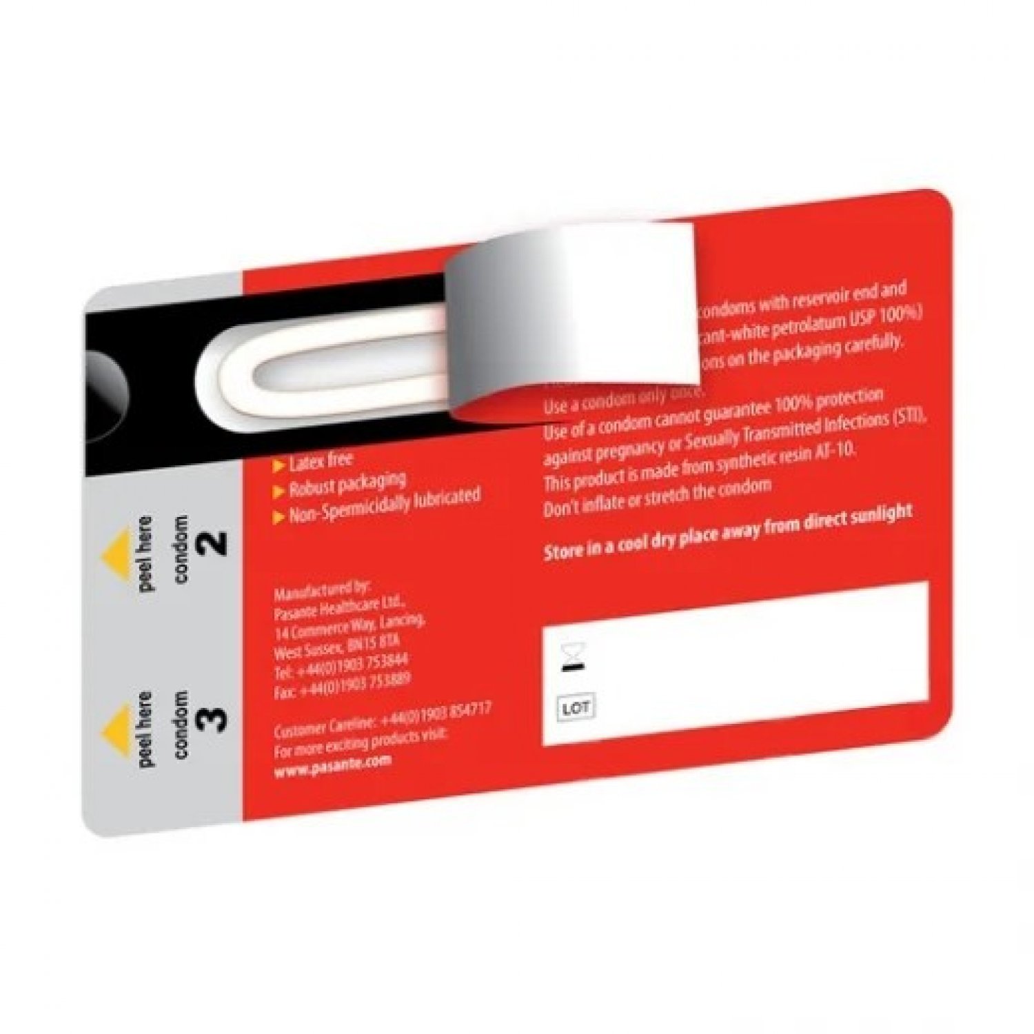 Pasante Unique 6 stuks | Postcondooms.nl