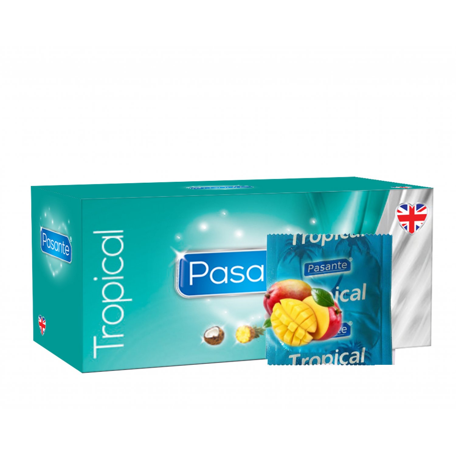 Pasante Mango 144 stuks | Postcondooms.nl