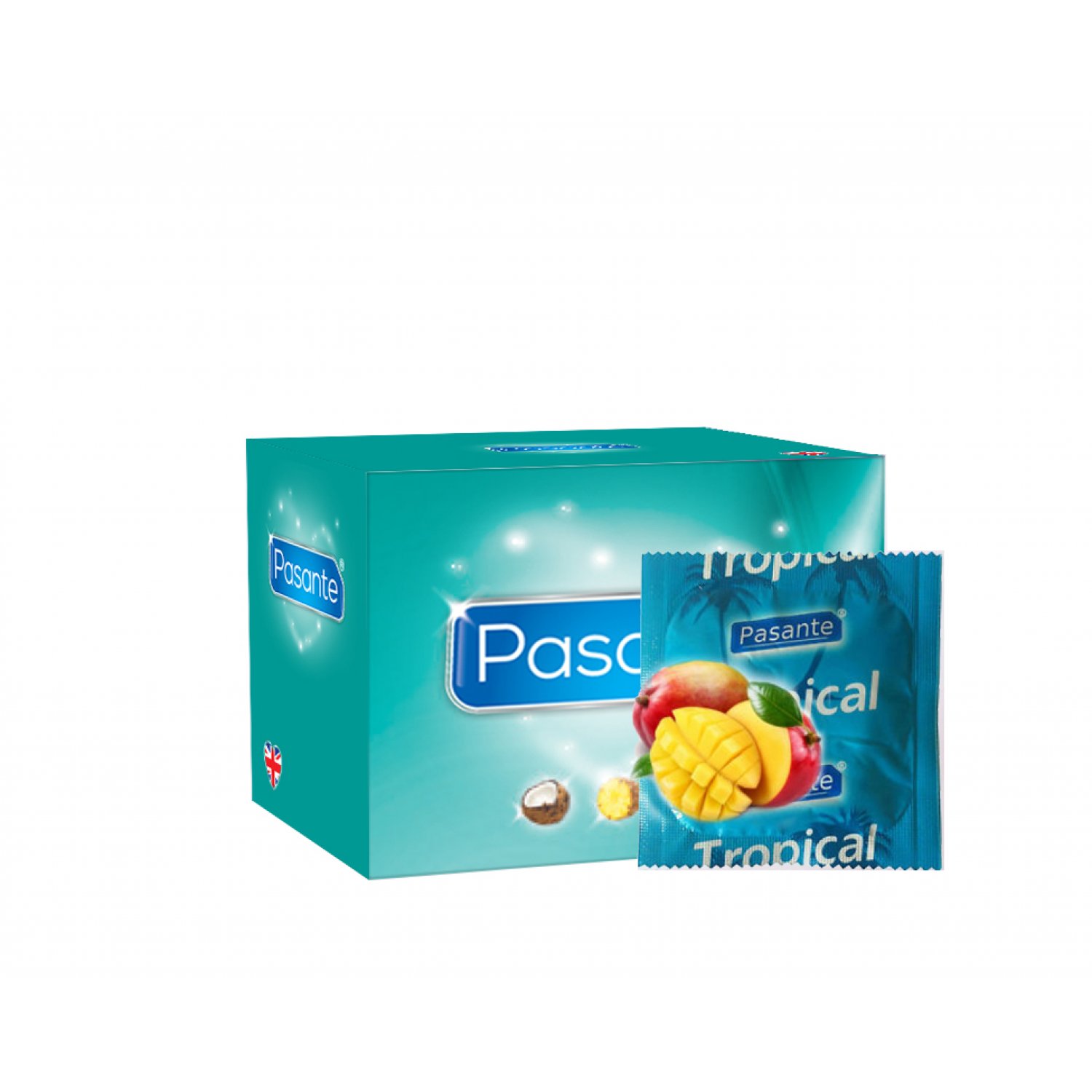 Pasante Mango 72 stuks | Postcondooms.nl