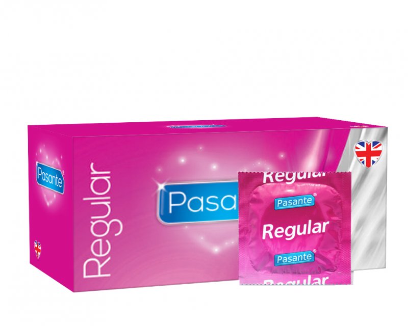 Pasante Regular 144 stuks | Postcondooms.nl