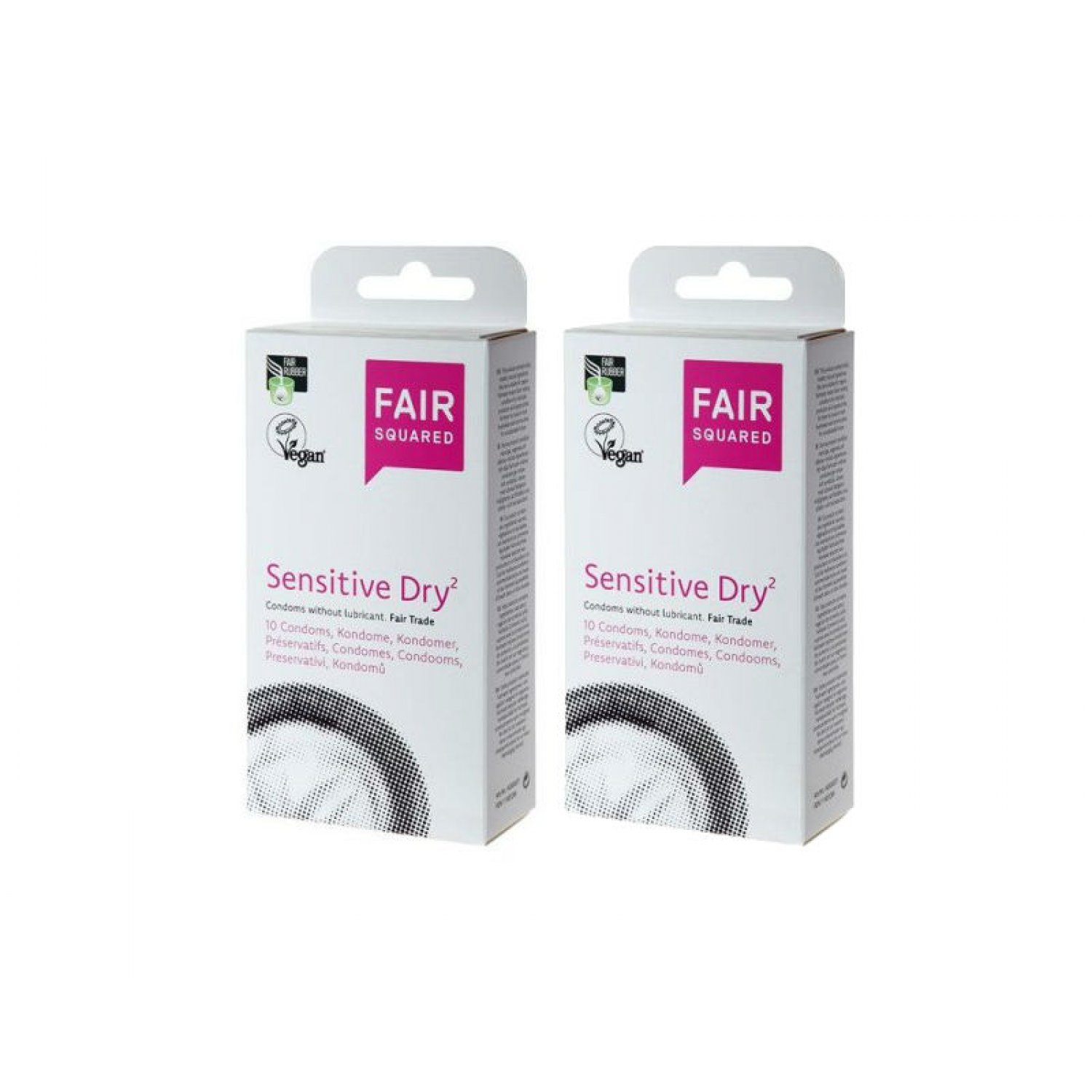 Fair Squared Sensitive Dry 20 stuks | Postcondooms.nl
