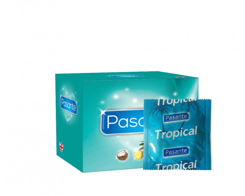 Pasante Tropical 72 stuks | Postcondooms.nl
